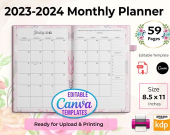 Canva 2024 Planner - Etsy