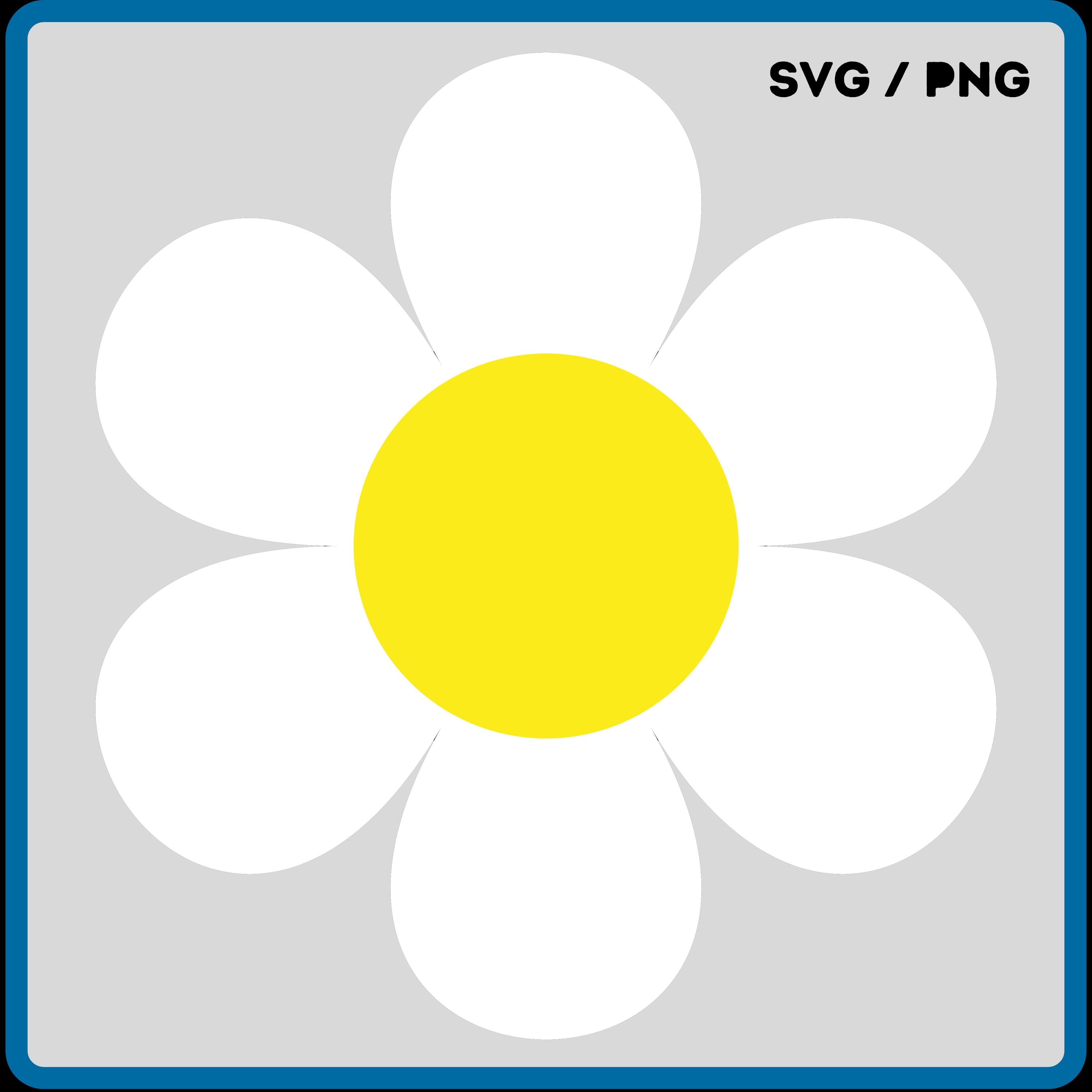 Daisy Flower SVG / PNG Bundle | Floral & Botanical Designs | Instant ...