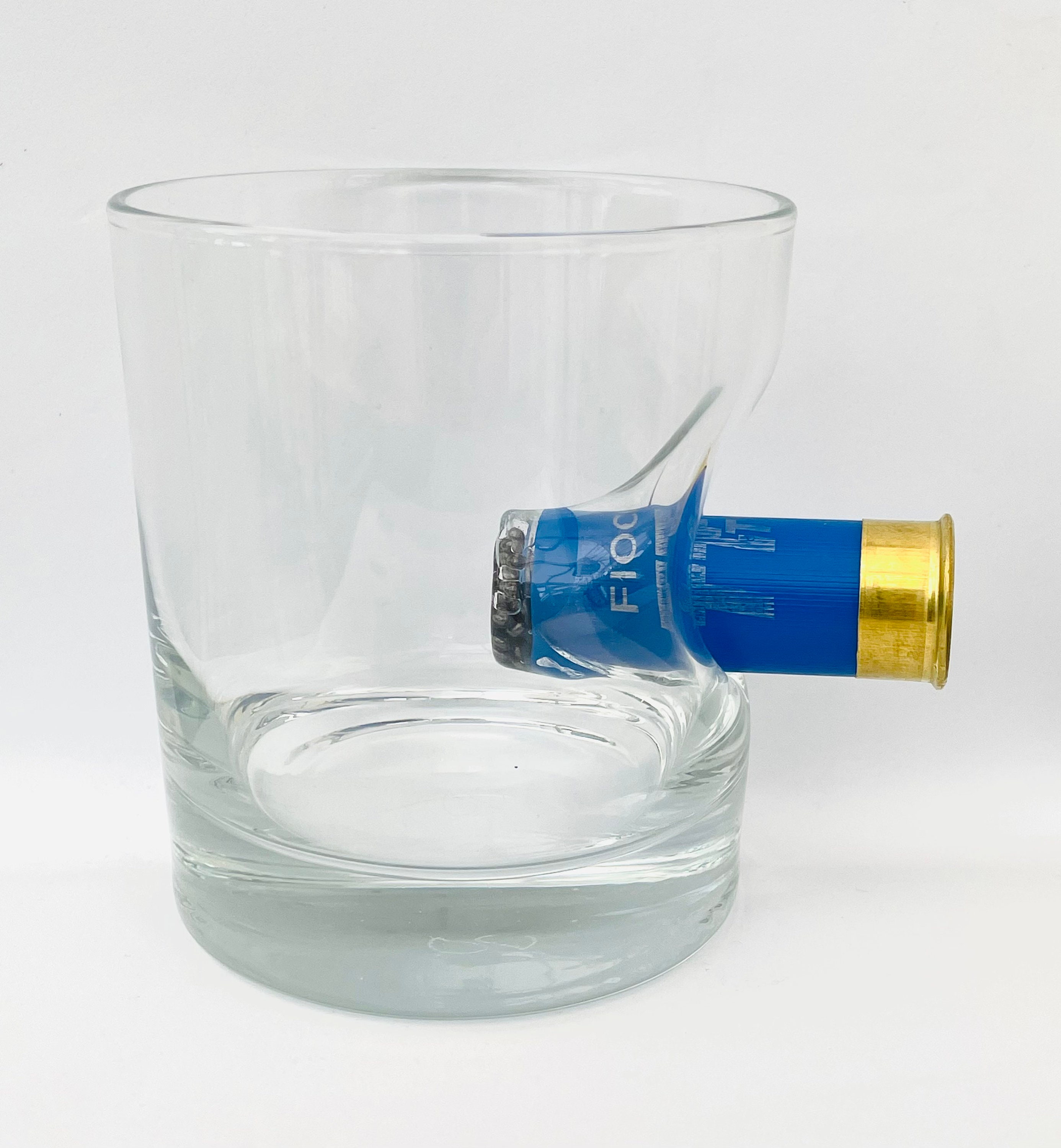 Whisky Glass Embedded Shot Gun Cartridge Gift for Clay | Etsy UK