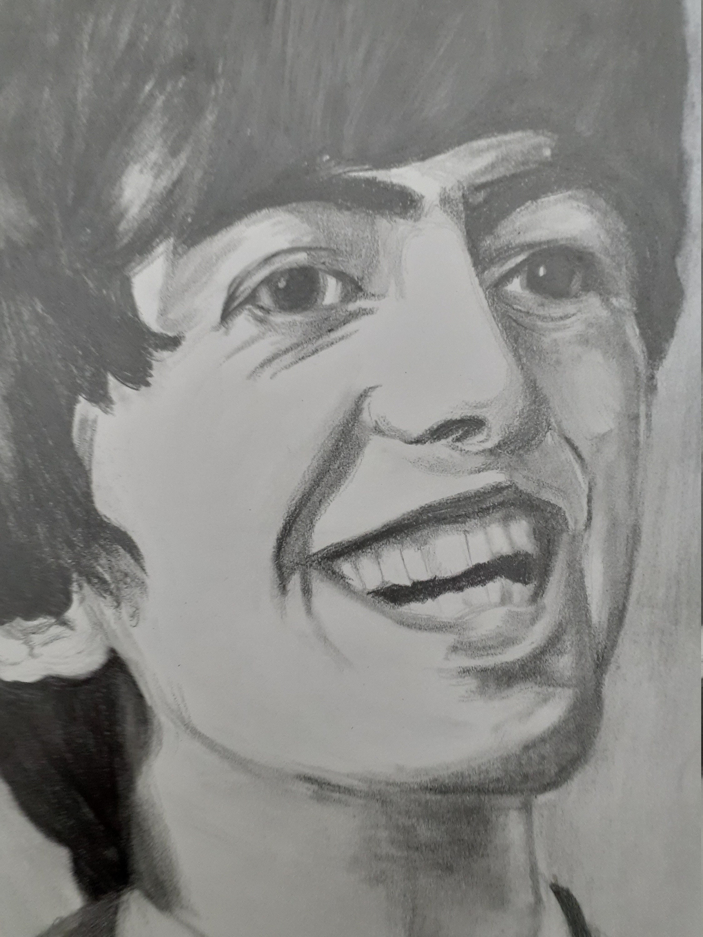 George Harrison Original Pencil Drawing - Etsy UK
