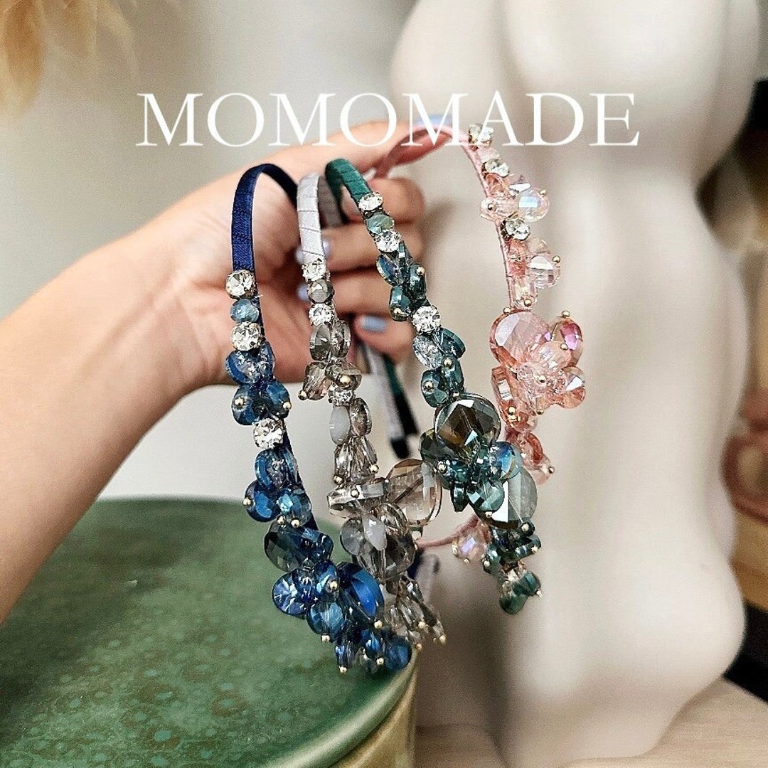 Crystal Gem Shine Headband Multiple Colours Hairband Crystal ...