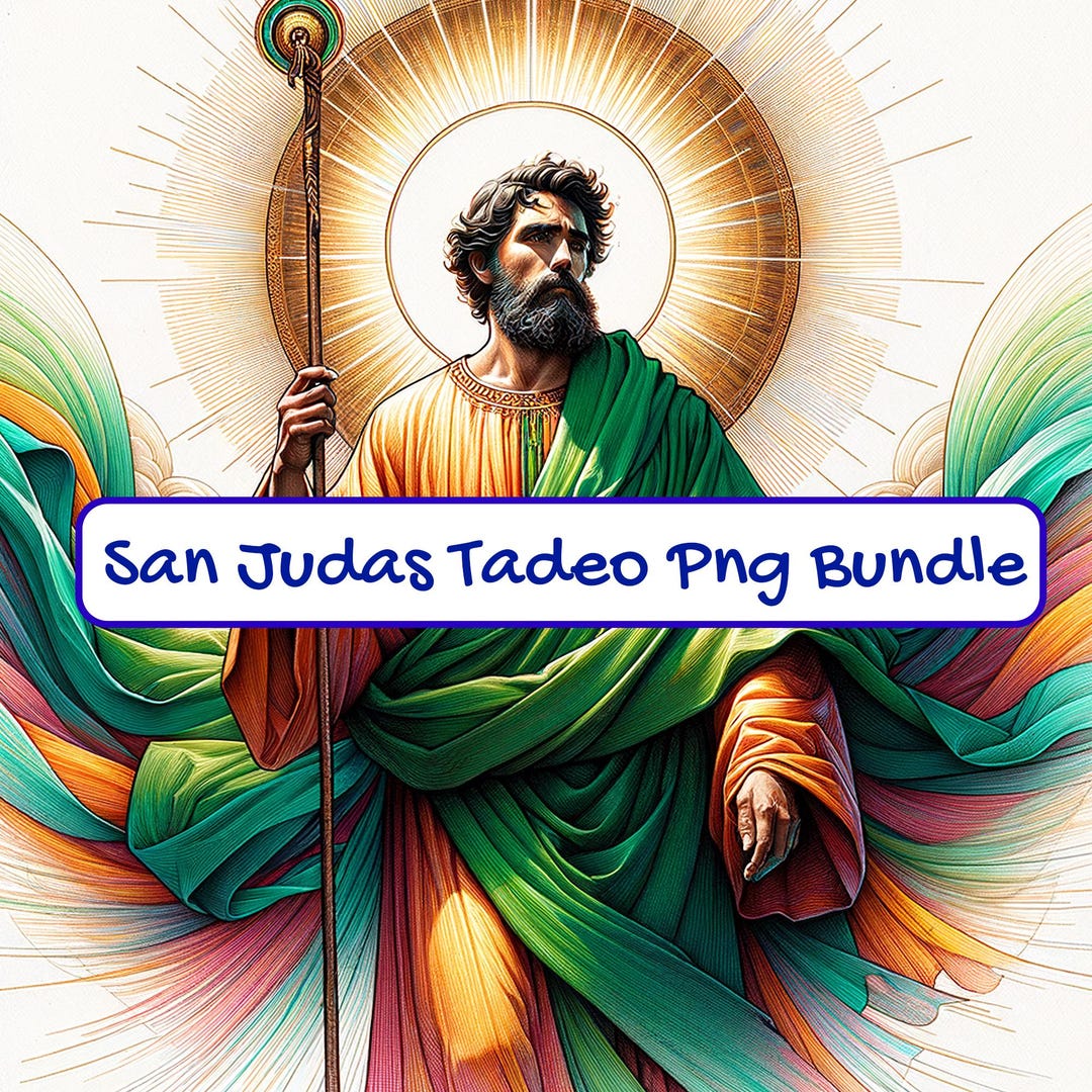 San Judas Tadeo Christian Png, Jude the Apostle Png, San Juditas Png ...