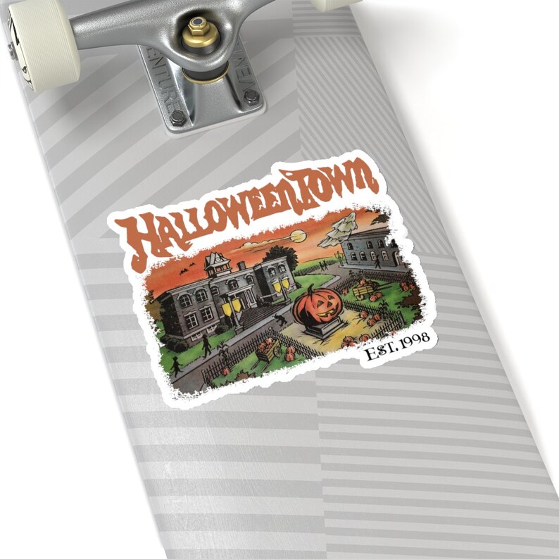 Halloweentown University Sticker Halloween Town Halloween - Etsy