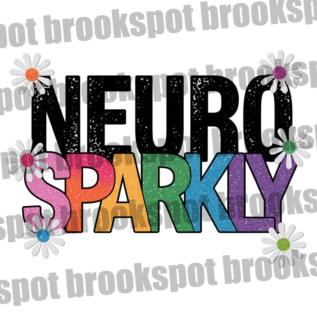 Neuro Sparkly Autism Spectrum ADHD Png, Autistic Spectrum Disorders Png ...
