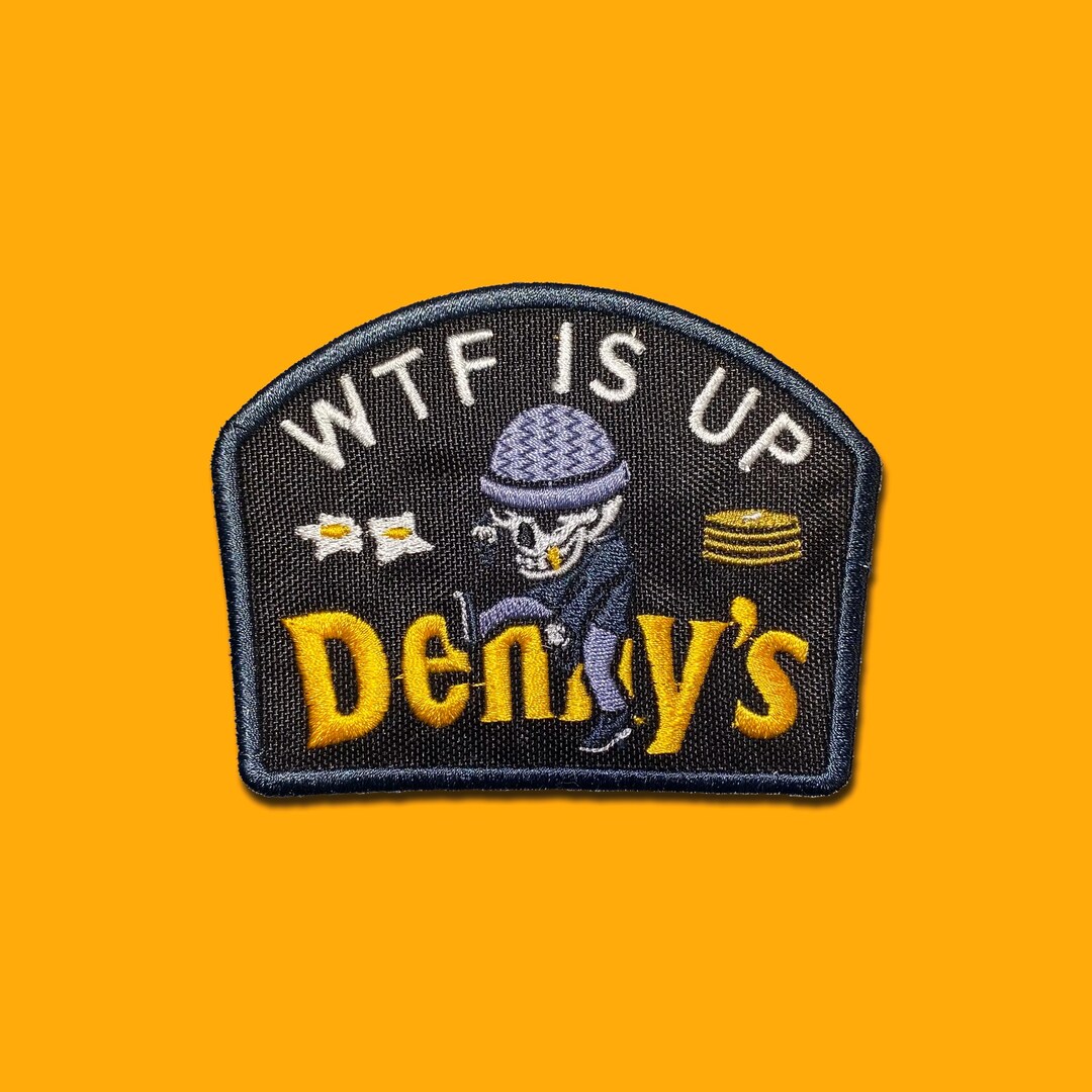 WTF is up Denny's Patch - Etsy