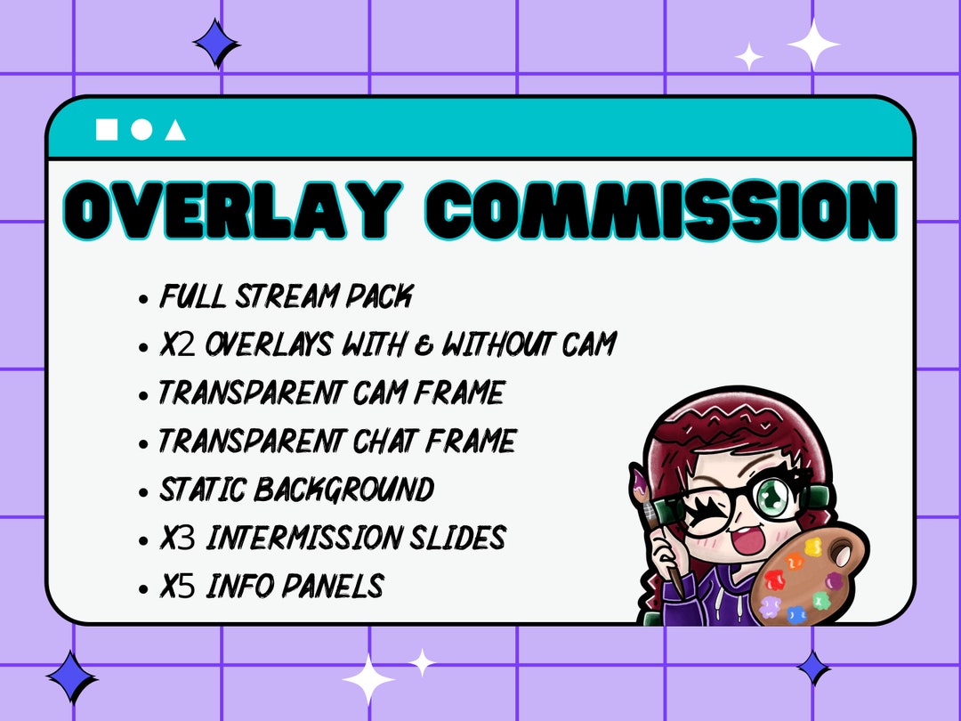 Commission Twitch Stream Pack, Youtube, Kick - Etsy