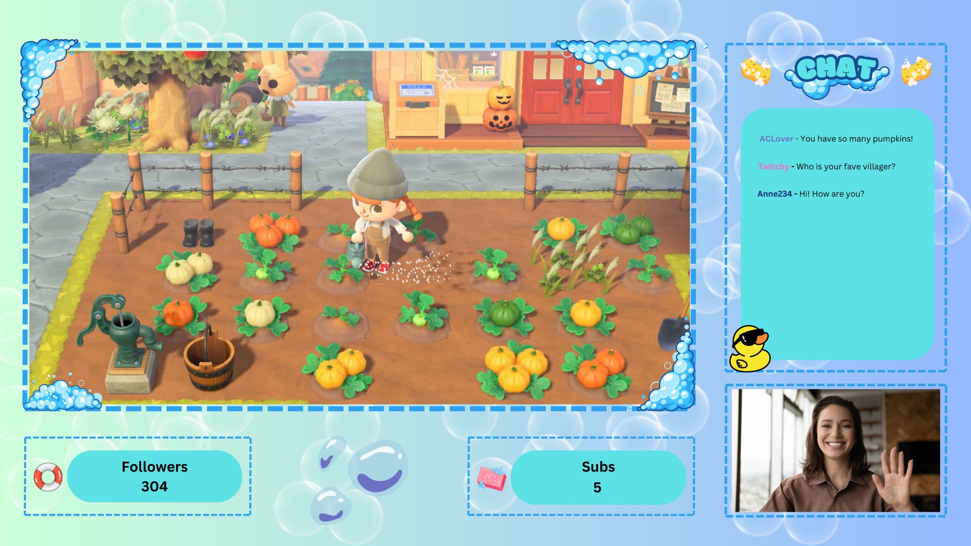 Rubber Duckie Animated Stream Overlay Pack - Twitch, Kick, Youtube - Etsy