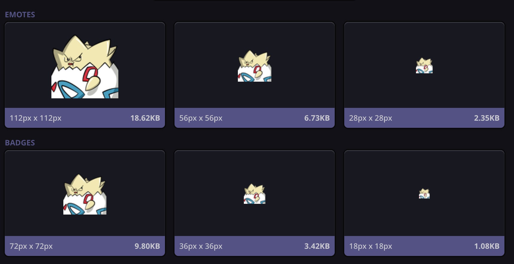 Togepi pokemon Twitch Emotes - Etsy