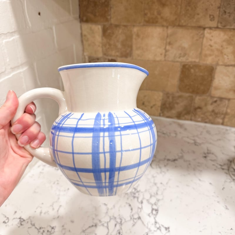 Hand Painted Pitcher - Etsy