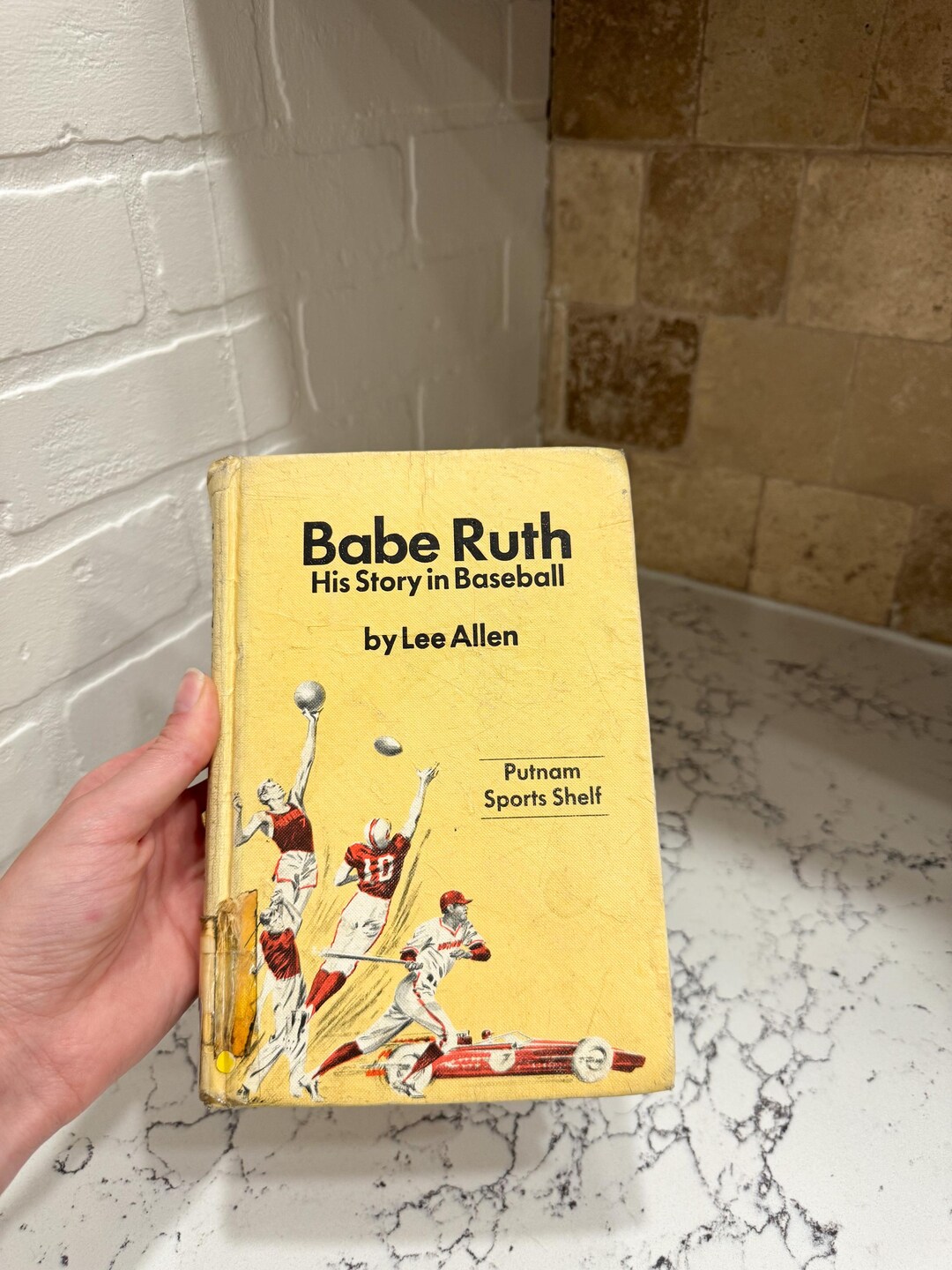 Babe Ruth Vintage Book | Babe Ruth: His Story in Baseball by Lee Allen ...