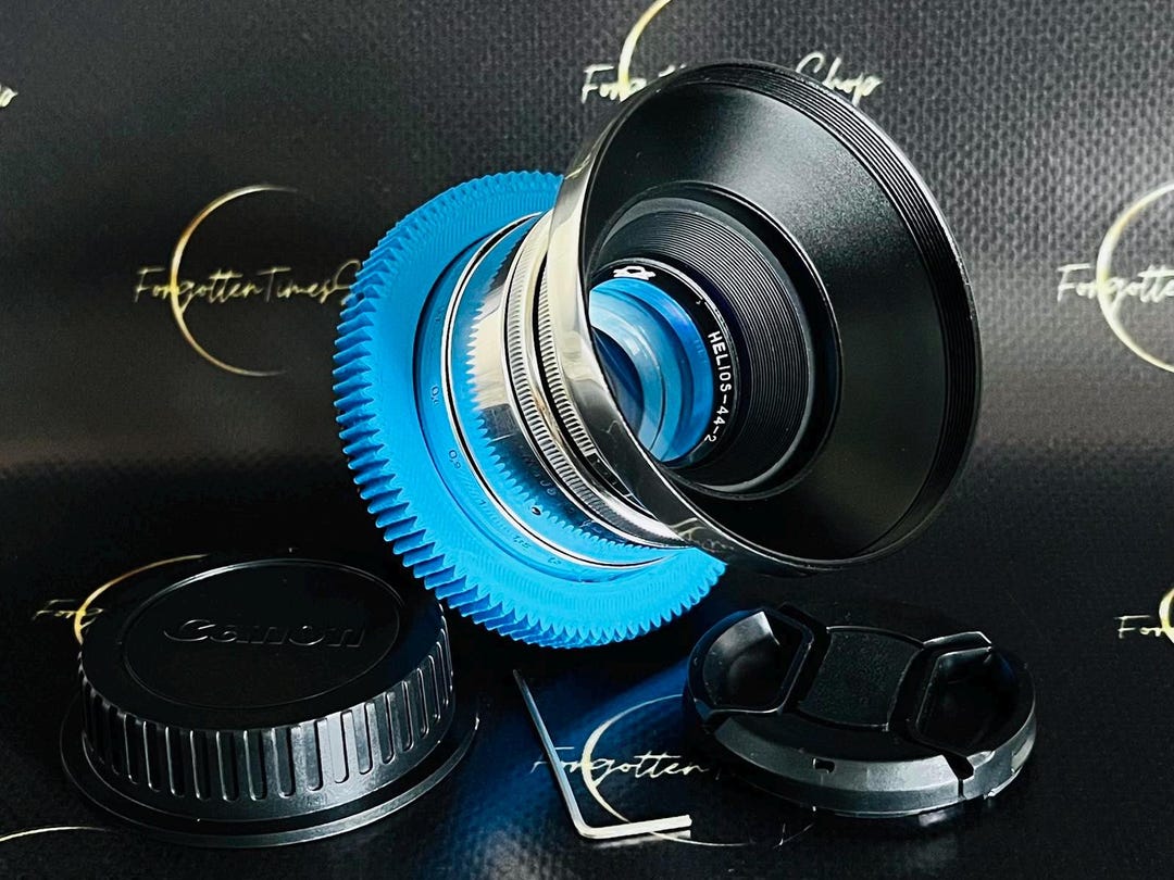 Anamorphic Lens Helios 44-2 KMZ 58 Mm F/2.0 Cinema Lens With Canon EF ...