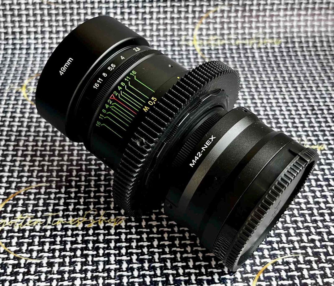 Helios-44-2 58mm F2 Lens With Sony E NEX Adapter, Vintage Lens With ...