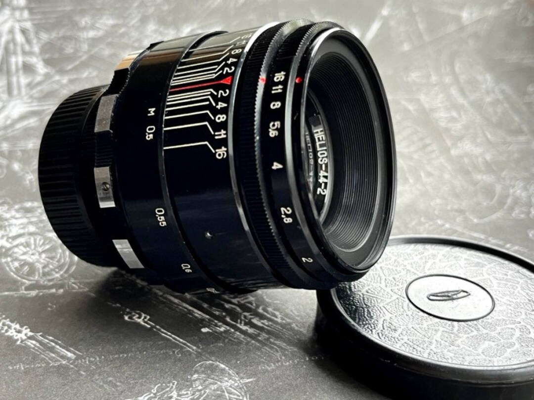Helios-44-2 58mm F2 Soviet Vintage Lens, M42 Mount, Lens Helios-44-2 ...