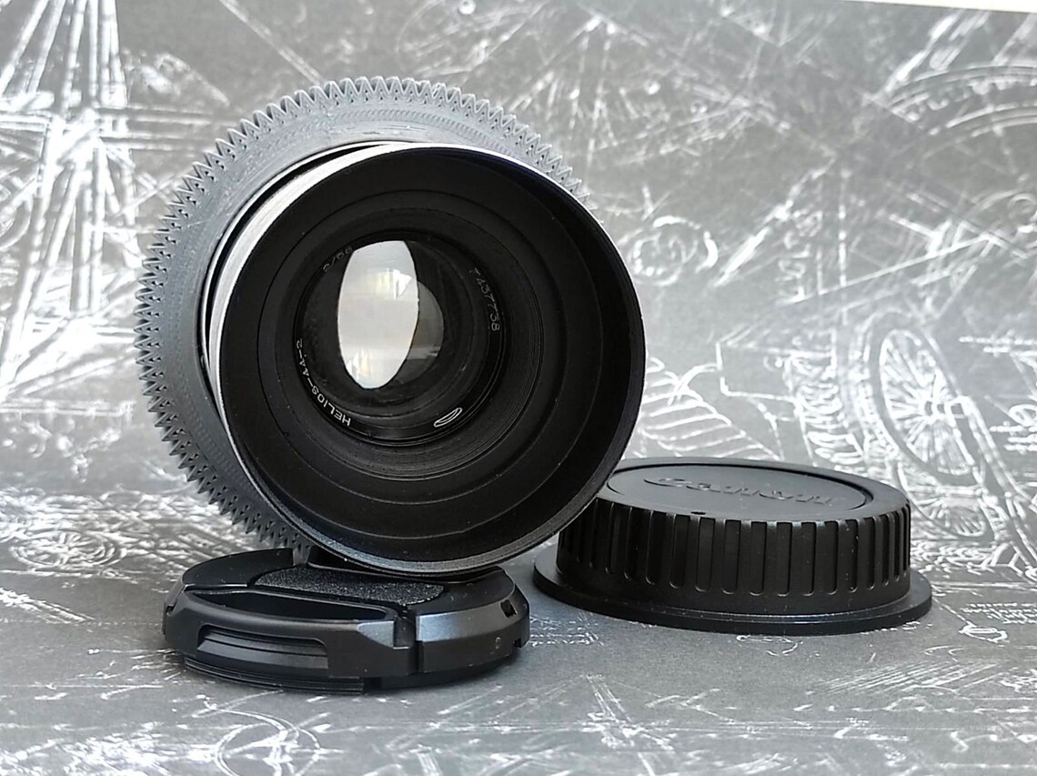 Anamorphic Lens Helios 44-2 58mm F/2.0 Cine Mod Canon EF | Etsy