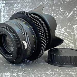 ANAMORPHIC Helios 44M 2/58mm Cine Mod Lens, Canon EF Mount Vintage Lens, Anamorphic Lens ...