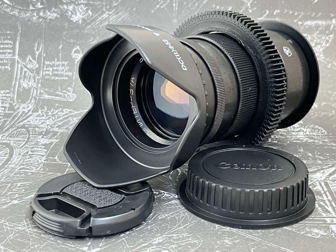 Jupiter-37a ANAMORPHIC Lens, Canon EF Mount Soviet Lens - Etsy