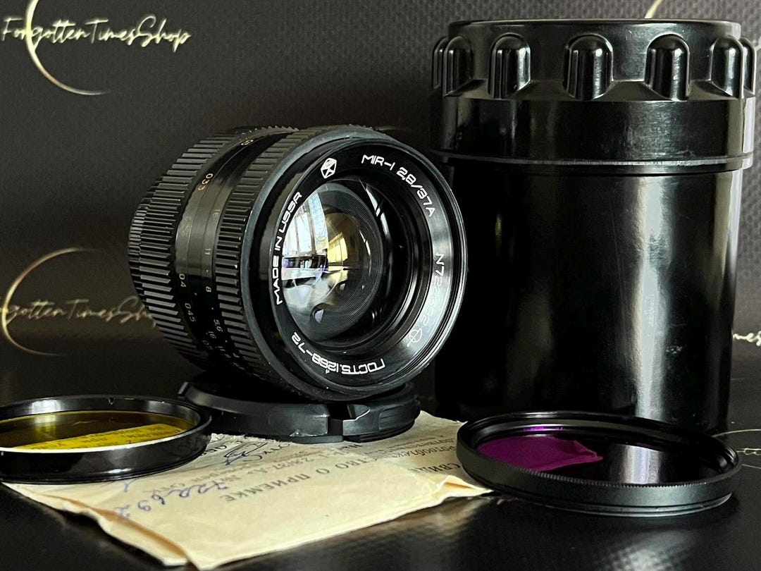 Mir-1 2.8/37mm Soviet Wide Angle Lens M42 Mount, Vintage Lens for SLR ...