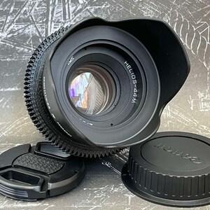 ANAMORPHIC Helios 44M 2/58mm Cine Mod Lens, Canon EF Mount Vintage Lens, Anamorphic Lens ...