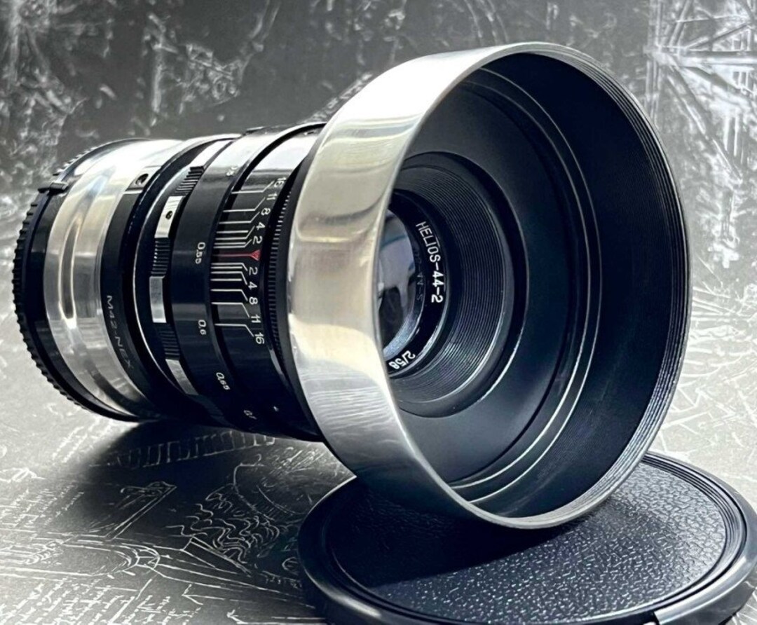 Helios-44-2 58mm F2 Soviet Vintage Lens With Sony E (NEX) Adapter ...