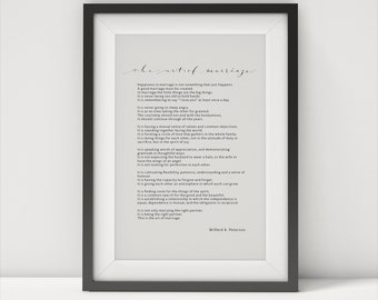 The Art of Marriage - Etsy