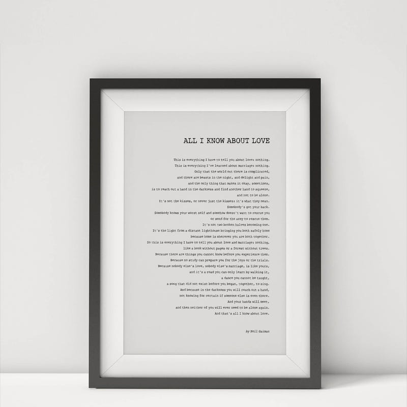 Neil Gaiman - Etsy