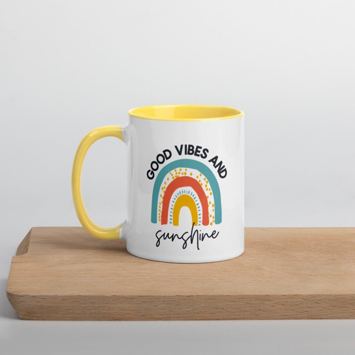 Good Vibes Sunshine Mug / Good Vibes Only Mug / Good Vibes - Etsy