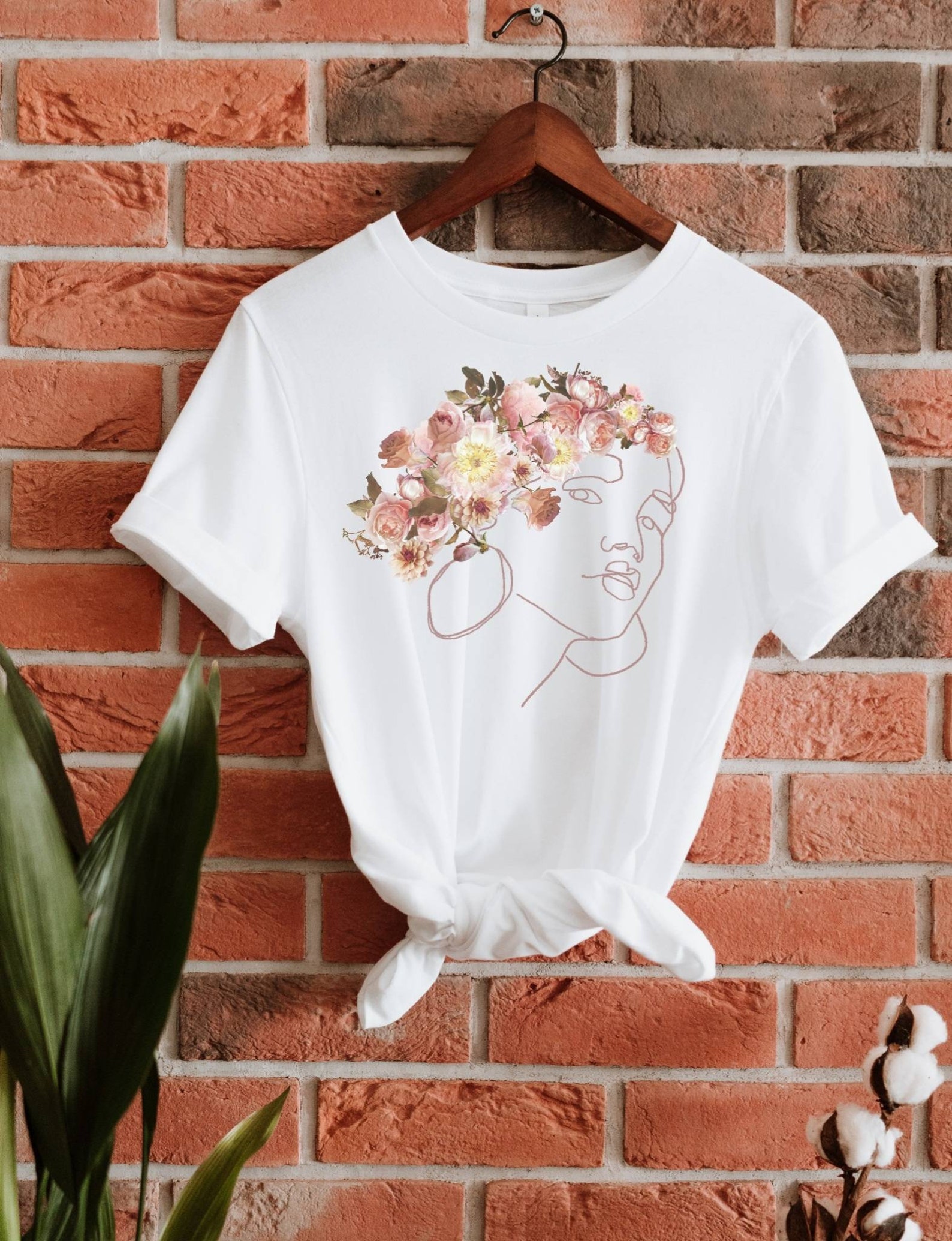 Bloom Tshirt / Inspirational Tshirt / Floral Graphic Tee ...