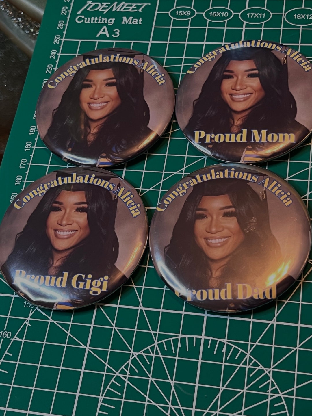 Graduation Buttons - Etsy