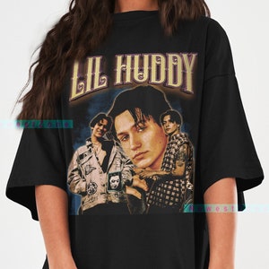 Lil Huddy Vintage Tshirt, Vlogging Indie Acoustic Bedroom POP, American ...