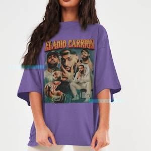 Eladio Carrión Shirt, Vintage, New Shirt Design Merchandise Singer ...