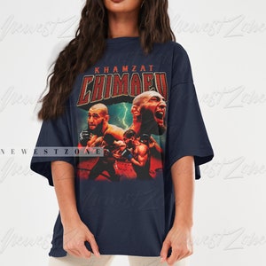 Khamzat Chimaev Shirt Fighter Champions United States Boxing Jiu Jitsu ...