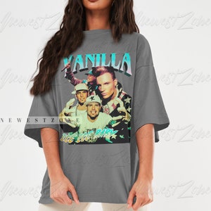 Vanilla Ice Baby Vintage Tshirt Ninja Rap American Rapper Actor Shirt ...