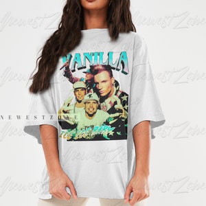 Vanilla Ice Baby Vintage Tshirt Ninja Rap American Rapper Actor Shirt ...