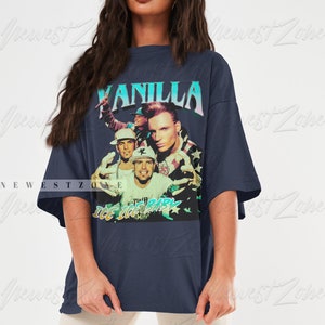 Vanilla Ice Baby Vintage Tshirt Ninja Rap American Rapper Actor Shirt ...