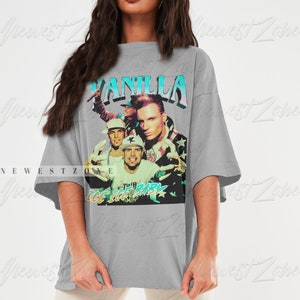 Vanilla Ice Baby Vintage Tshirt Ninja Rap American Rapper Actor Shirt ...