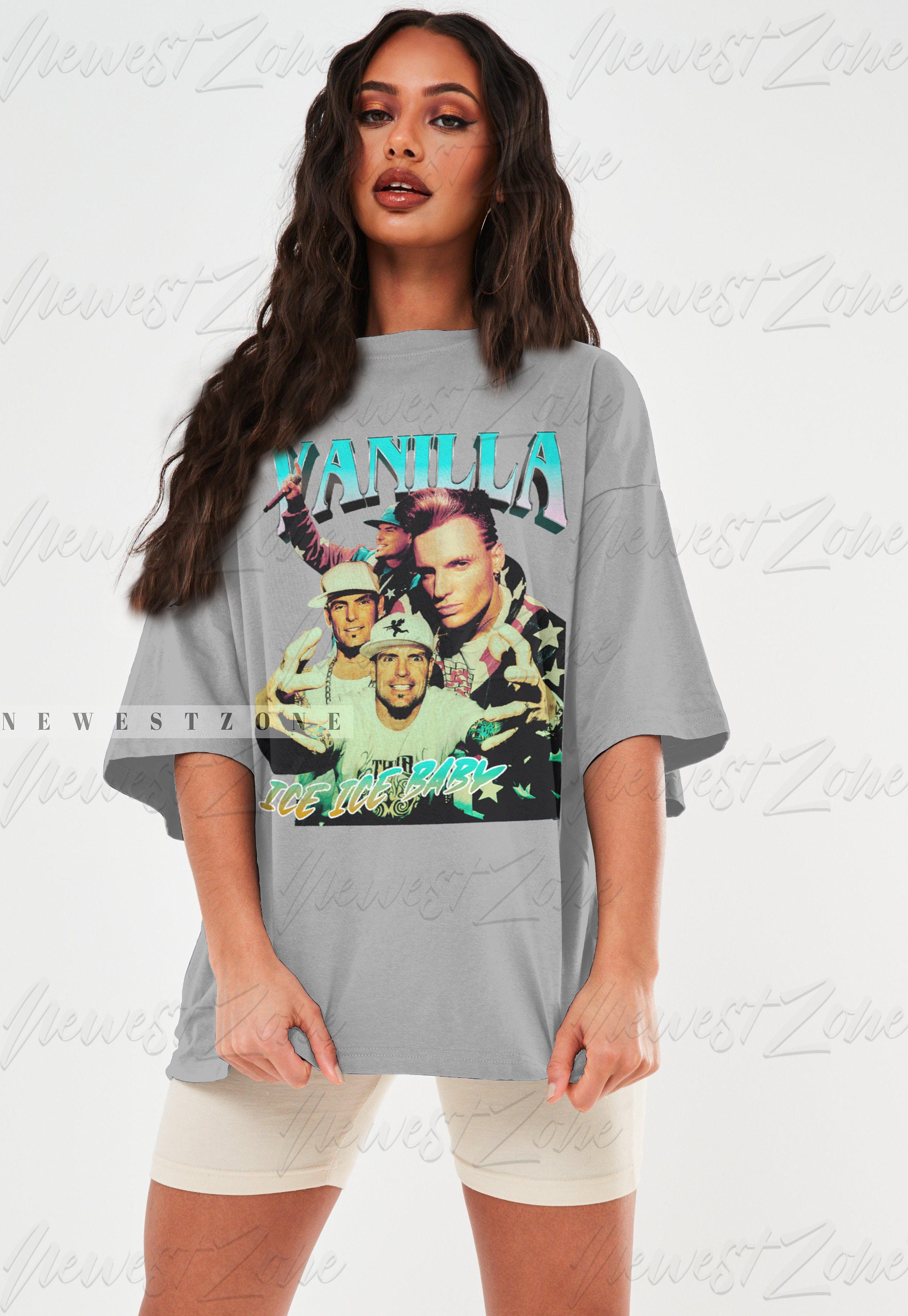 Vanilla Ice Baby Vintage Tshirt Ninja Rap American Rapper Actor Shirt ...