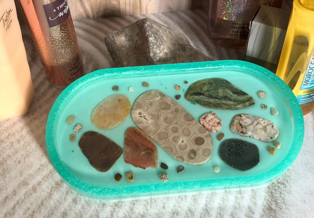Great Lakes Rocks Rock Gifts Mom Loves Rocks Devonian Coast Art in ...