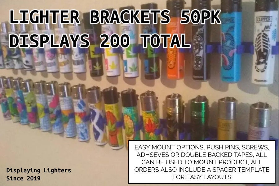 Clipper Wall Brackets 50 Pack displays 200 - Etsy