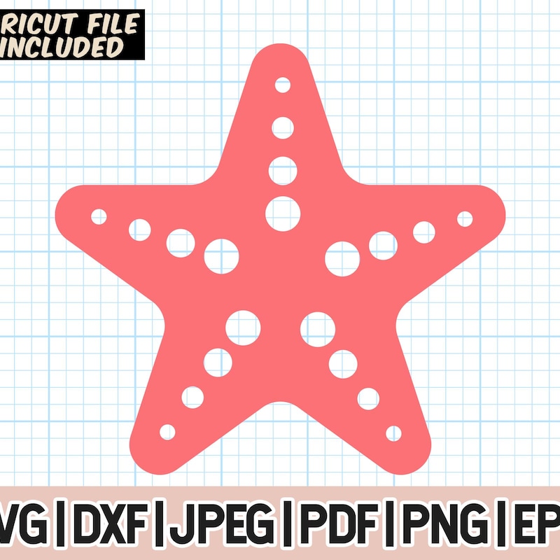 Starfish Svg - Etsy