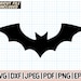 Bat Svg, Bat Svg for Commercial Use, Cut File, Halloween Svg, Digital ...