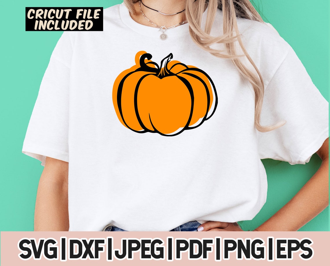 Cute Pumpkin Svg, Fall Clipart, Halloween Pumpkin Cut Files - Etsy