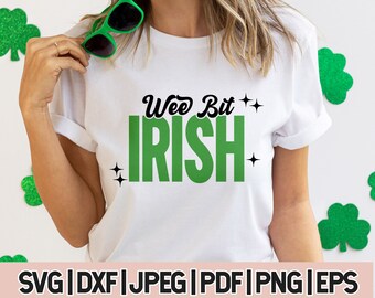 Wee Bit Irish Svg - Etsy