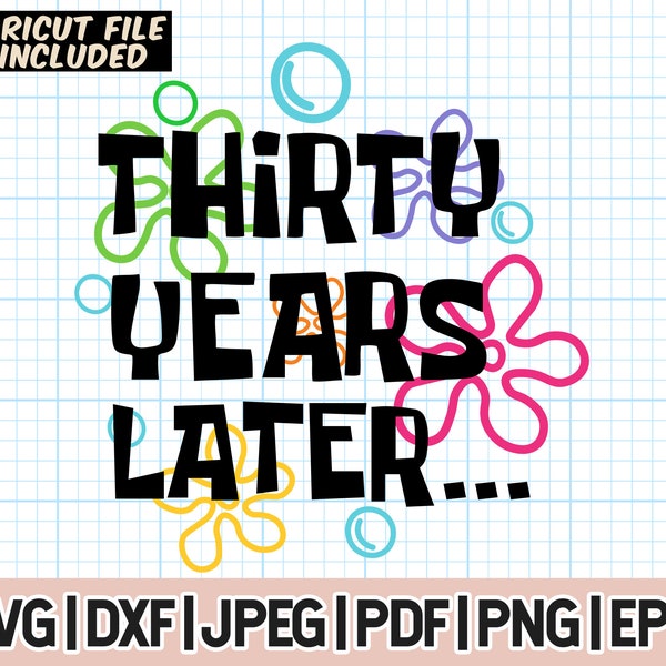30 Years - Etsy