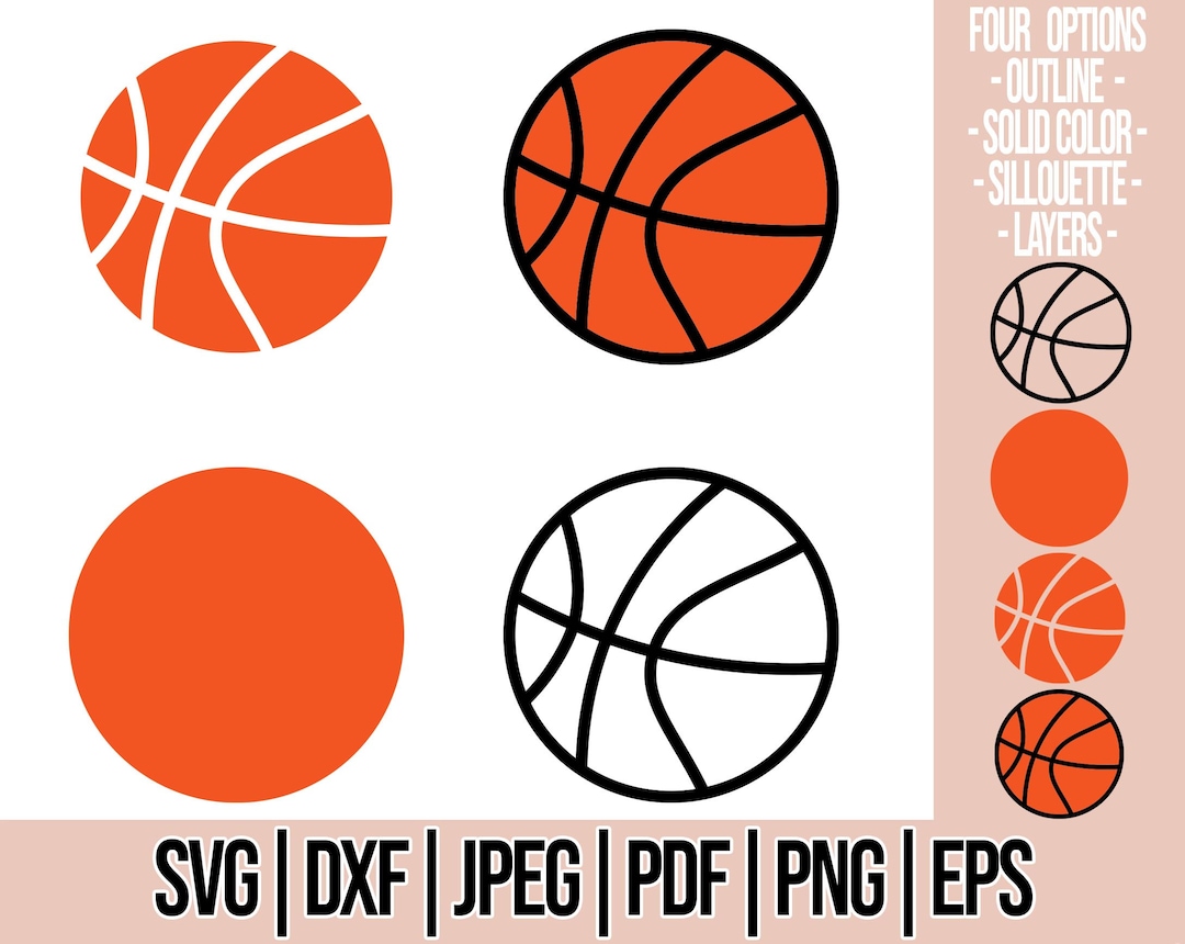 Basketball SVG - Basketball SVG for Cricut, Basketball Svg Bundle for ...