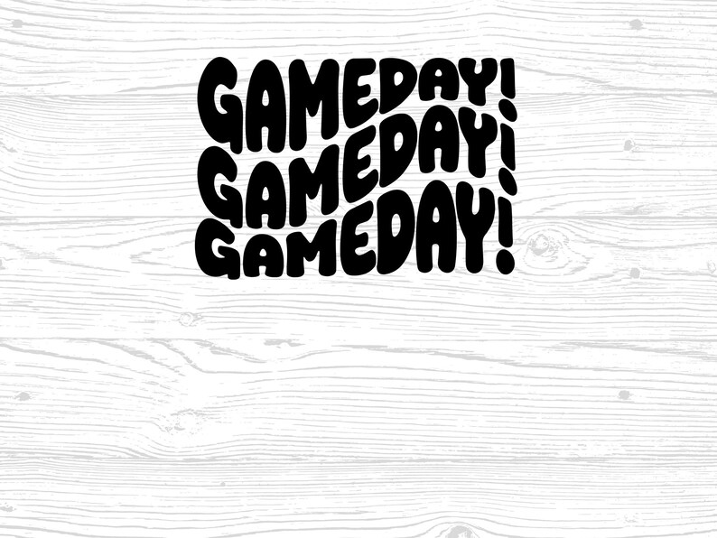 Game Day Svg, Sports Mom Svg, Gameday Gameday Gameday Svg, Files for ...