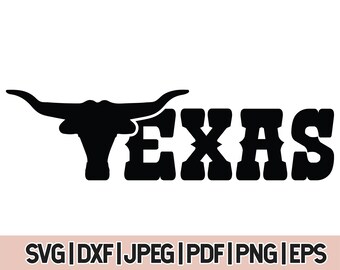 Texas Svg File - Etsy