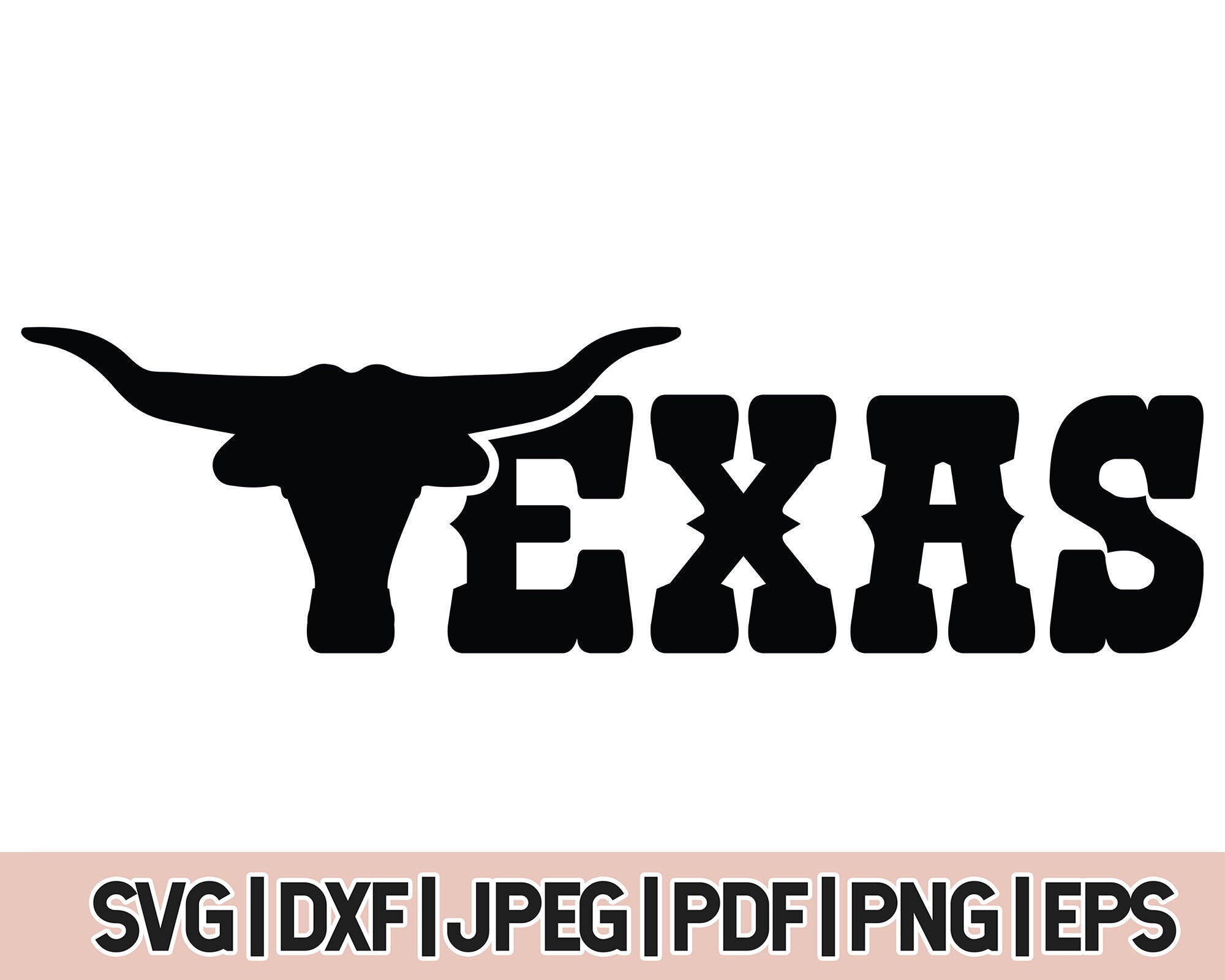 Texas Svg Texas State Svg Longhorn Svg Texas Cut File - Etsy