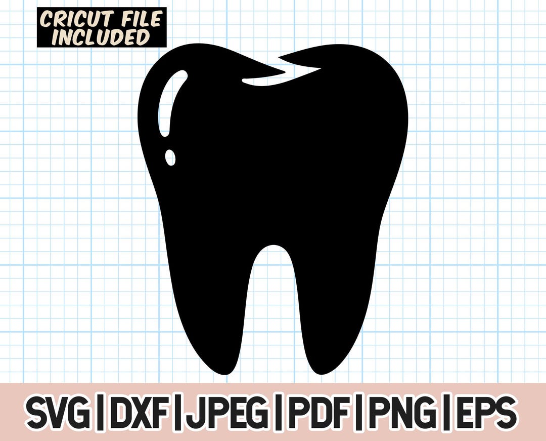 Tooth Svg, Teeth Svg, Dentist PNG, Dental Student Png, Instant Digital ...