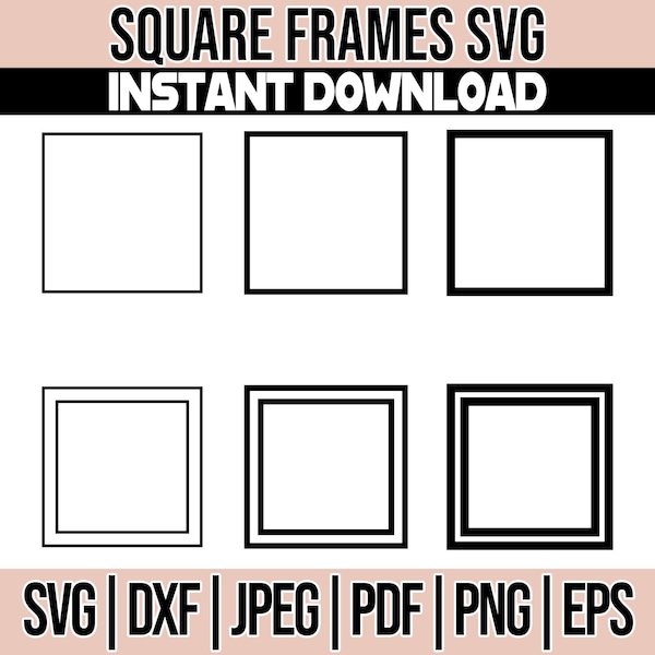 Border Svg - Etsy