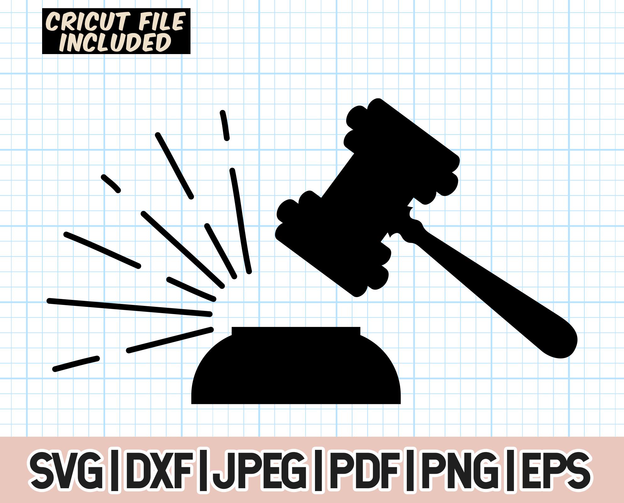 Gavel PNG, Gavel Court Judge Svg,instant Digital Download, Gavel PNG ...